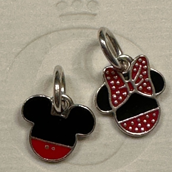 Pandora | Jewelry | 2 Authentic Pandora Disney Mickey Minnie Iconic ...
